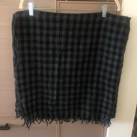 Theory | Accessories | Theory Oversized 0 Wool Scarf | Poshmark